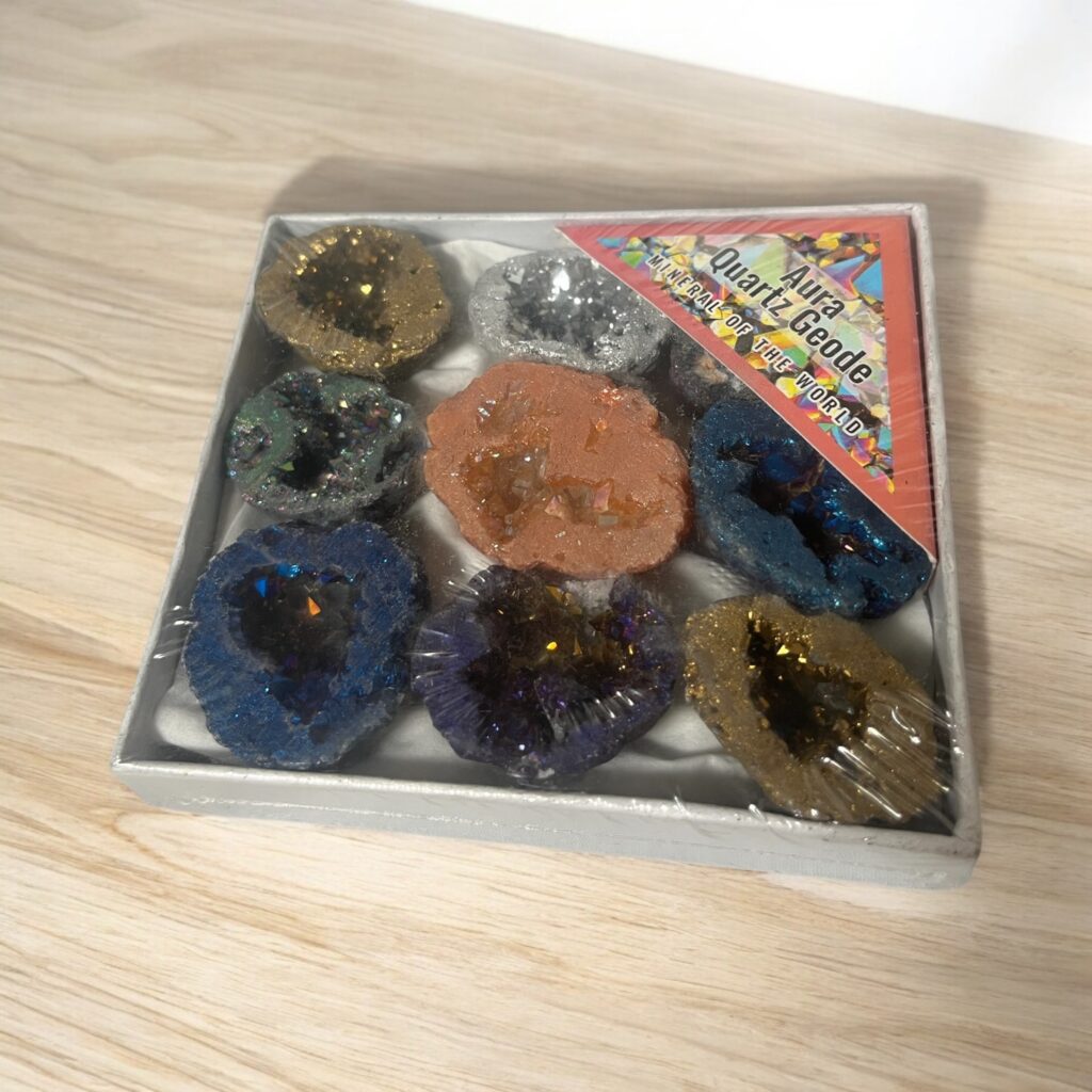 Quartz Geode Set | uniek
